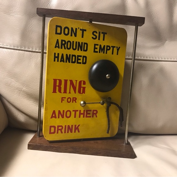 Giftwear | Dining | Vintage Bar Bell And Accessories Which Revolves ...